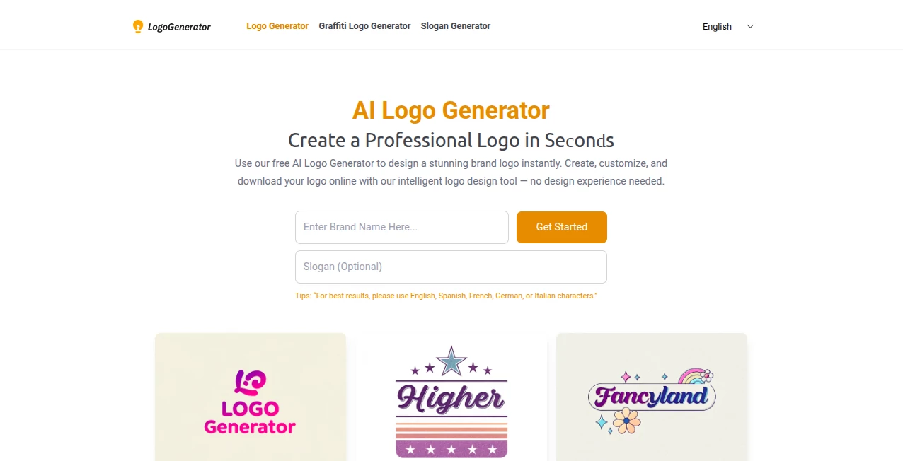AI Logo Generator : Free AI Tool for Instant Brand Logos